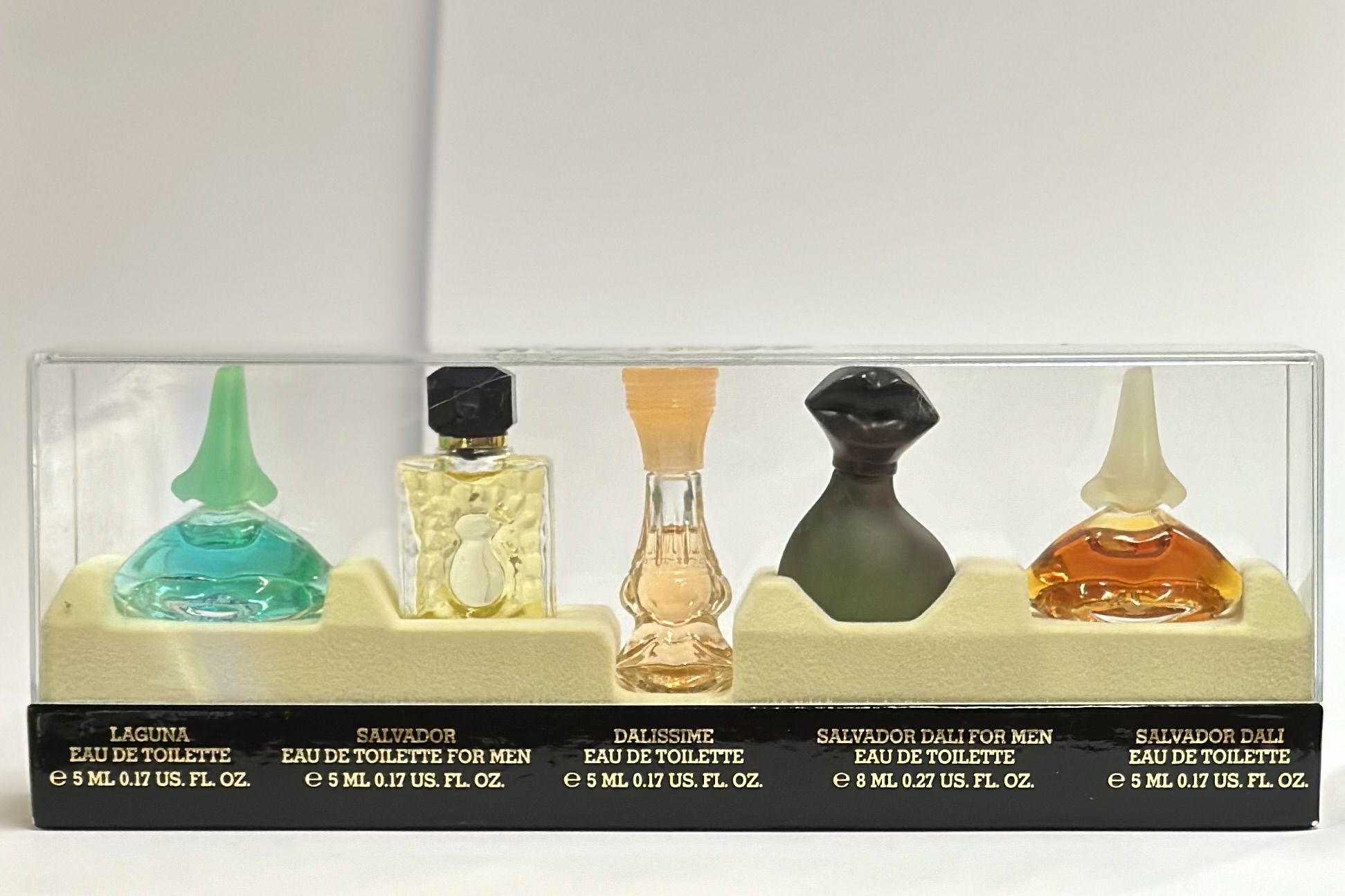 Salvador Dali Collection 5 bottles - Perfumes Of The Past
